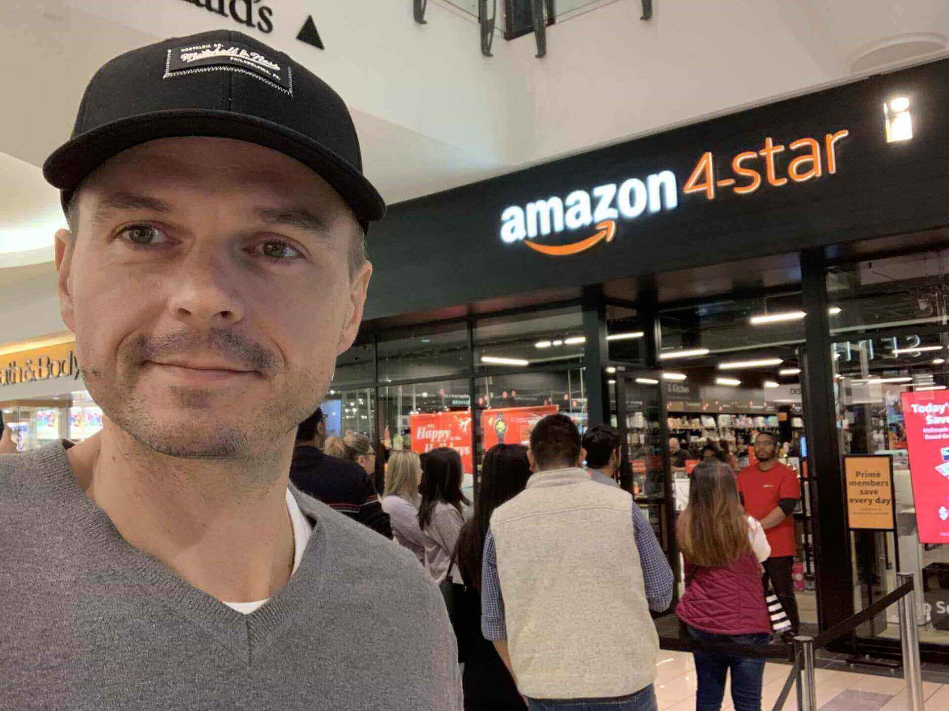 Retail innovation conducted by Amazon's physical stores. - Arek Skuza