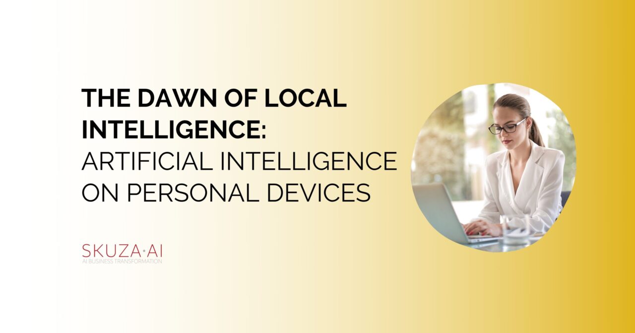 The Dawn of Local Intelligence: Artificial Intelligence on Personal ...
